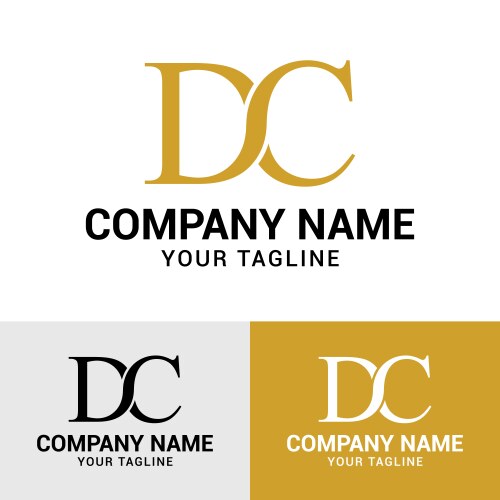 Dc Initials Logo Vector Images (over 2,600)