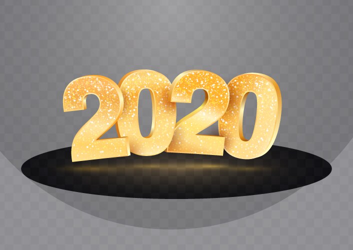 2020 Golden Transparent Vector Images (over 180)
