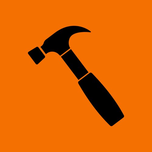 Hammer icon Royalty Free Vector Image - VectorStock