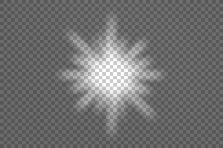 Shadow overlay spotlight effect isolated Vector Image