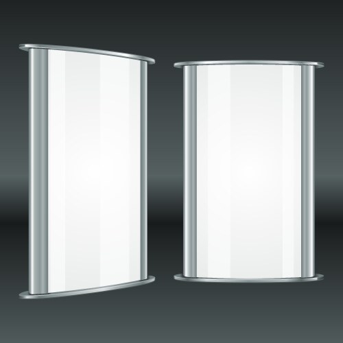 Standing digital sign Royalty Free Vector Image