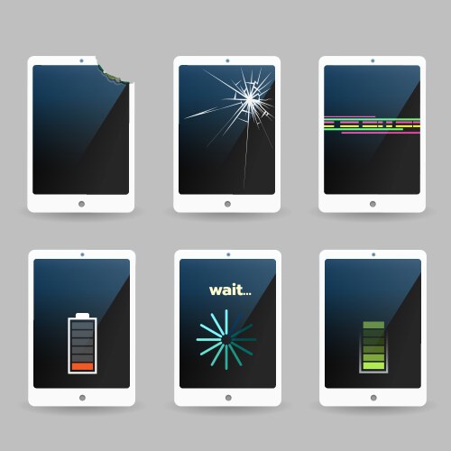 Smartphone Broken Vector Images (over 8,500)