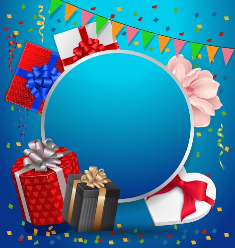 Happy Birthday Round Frame Vector Images (over 2,500)