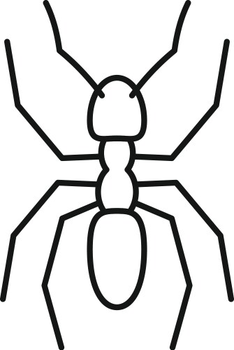 Ant Outline Vector Images (over 2,600)