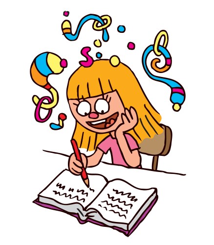 Cartoon Homework Vector Images (over 33,000)