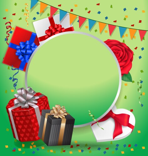 Happy Birthday Round Frame Vector Images (over 2,500)