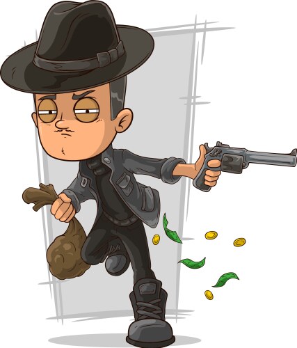 Man with Gun Cartoon Vector Images (over 6,800)