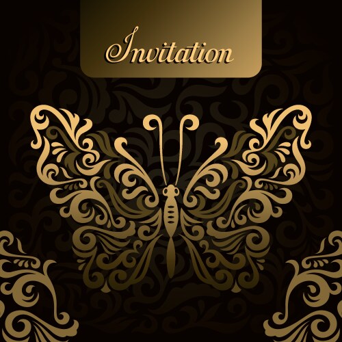 Invitation Royalty Free Vector Image - VectorStock