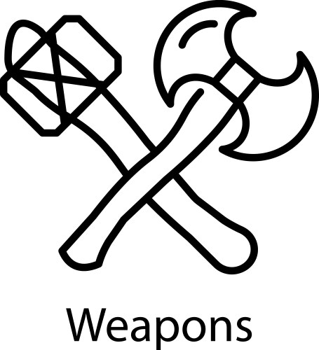 War hammer Royalty Free Vector Image - VectorStock