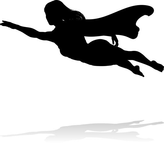 Female Super Hero Outline Vector Images (over 340)