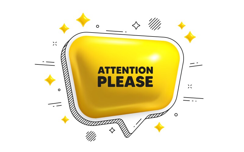 Attention Please Vector Images (over 1,800)