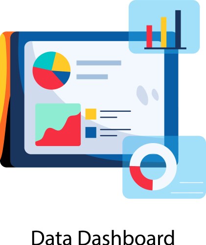 Data Dashboard Vector Images (over 22,000)