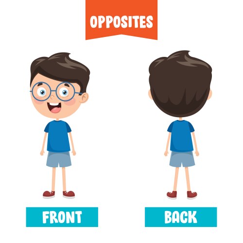 Opposites Front Back Vector Images (51)