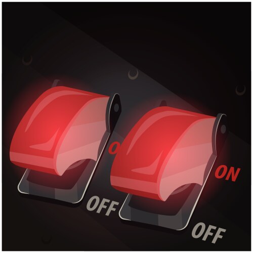 Tumblers with safety covers Royalty Free Vector Image