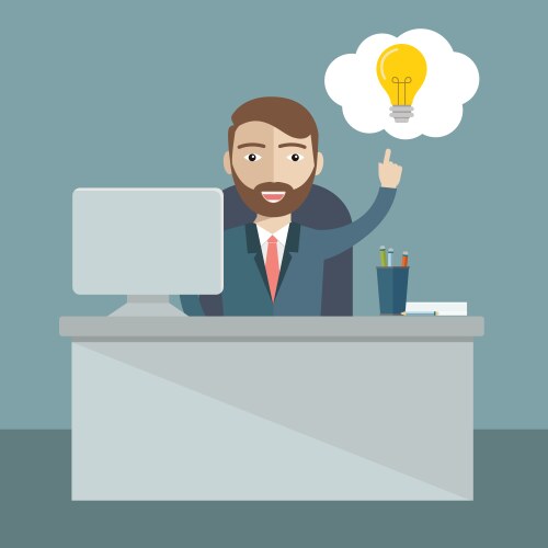 Open book infographic innovation idea light bulb Vector Image