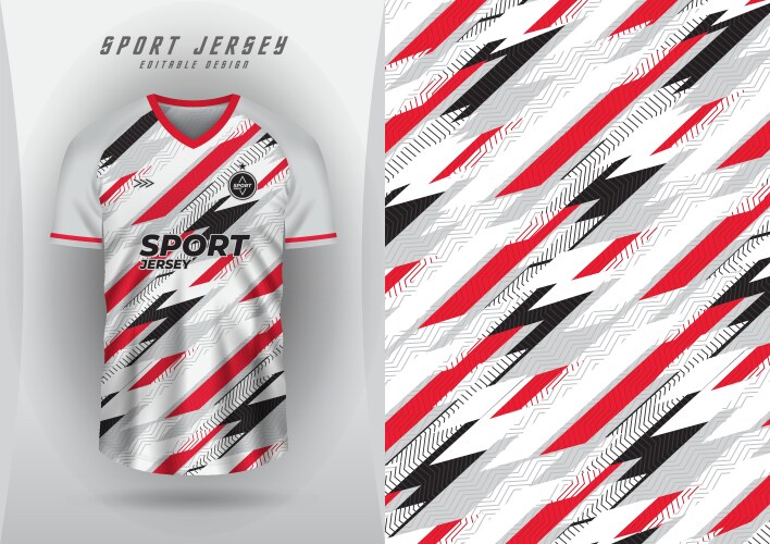 Sublimation jersey pattern background template Vector Image