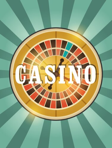 Roulette wheel Royalty Free Vector Image - VectorStock