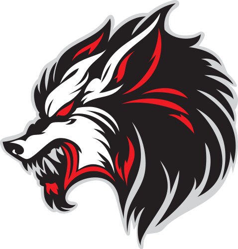 Werewolf Head Logo Royalty Free Vector Image - VectorStock