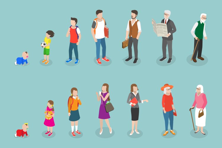 Isometric People Silhouette Vector Images (over 6,200)