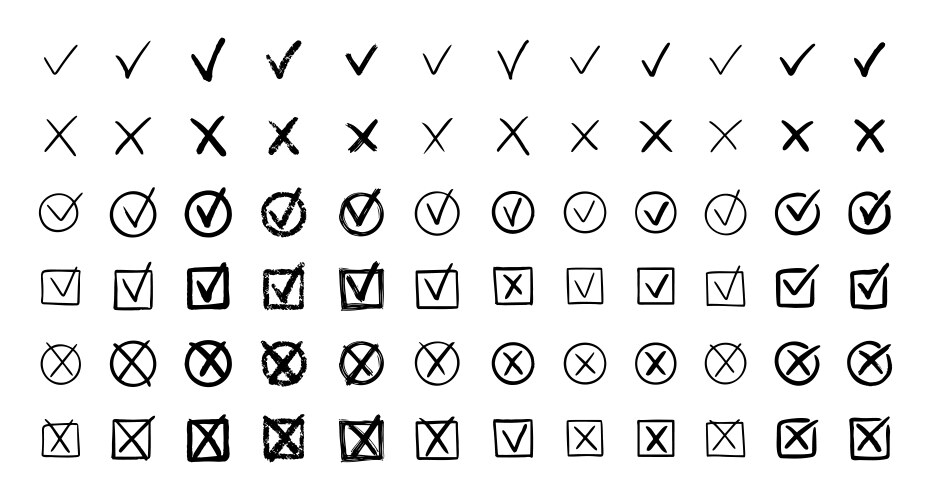Correct Tick Vector Images (over 28,000)