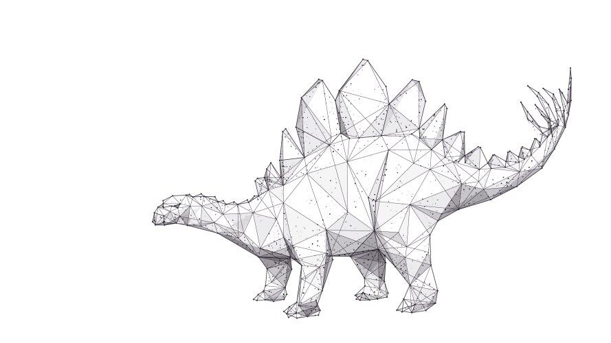 Dinosaur Line Drawing Vector Images (over 5,700)