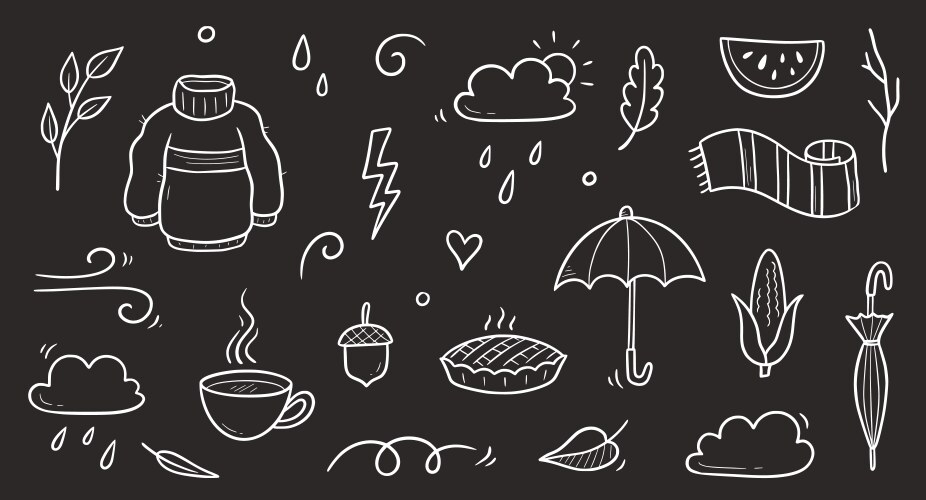 Chalkboard Fall Vector Images (over 1,600)