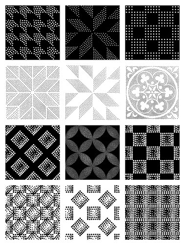 Seamless print patterns Royalty Free Vector Image