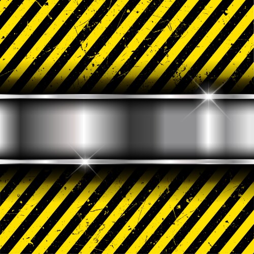 Grunge construction background with city Vector Image