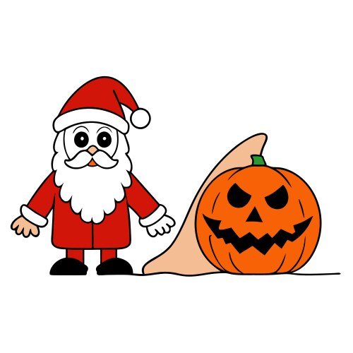 Santa evil Vector Images & Graphics for Commercial Use | VectorStock