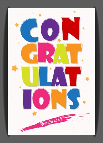 Congratulations Vector Images (over 370,000)