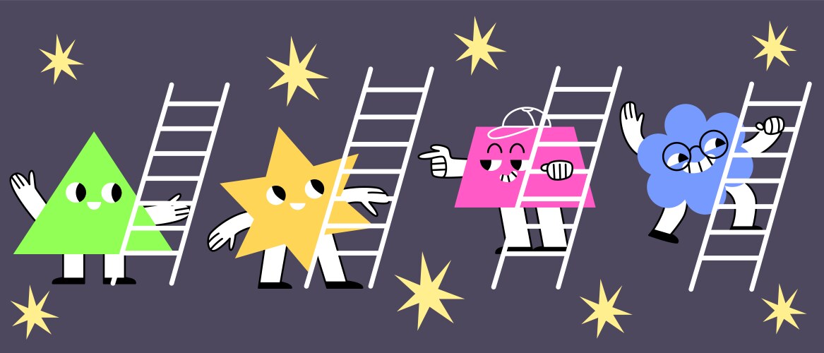 Triangle Character Vector Images (over 10,000)