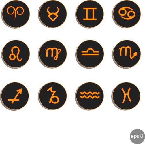 Horoscope complete Royalty Free Vector Image - VectorStock