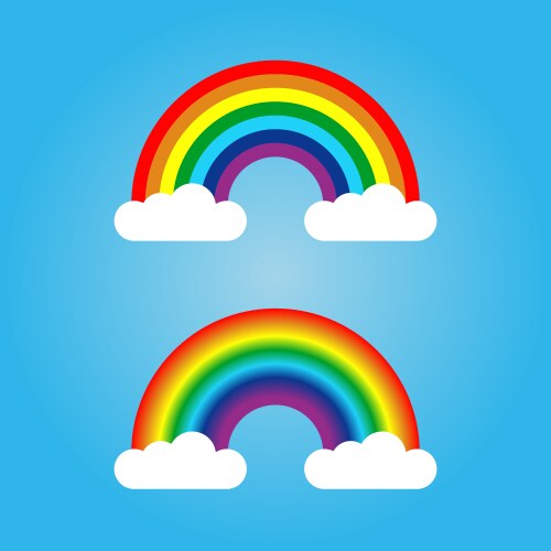 Rainbow topic image 2 Royalty Free Vector Image