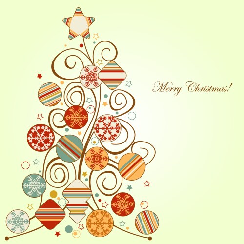 Creative christmas Royalty Free Vector Image - VectorStock
