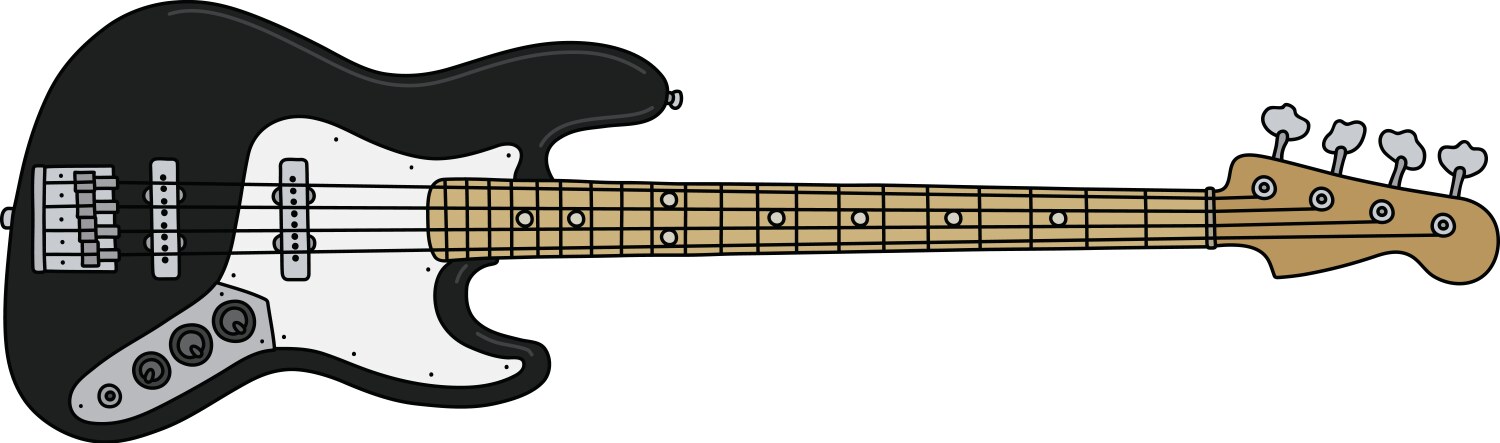 Classic telecaster electric guitar Royalty Free Vector Image