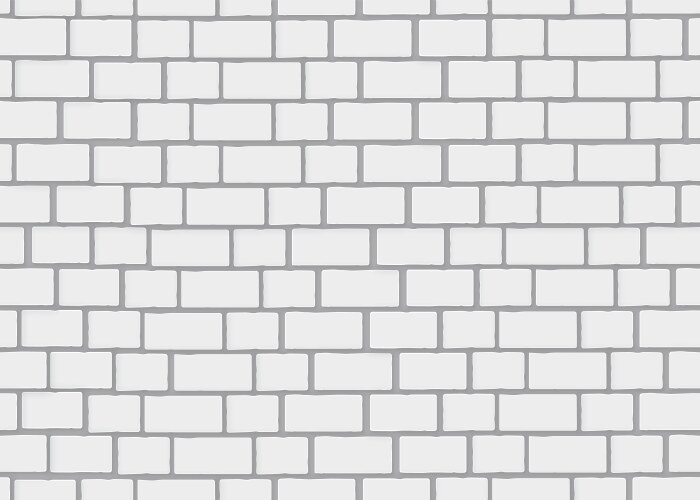 Grey brick wall texture seamless background Vector Image