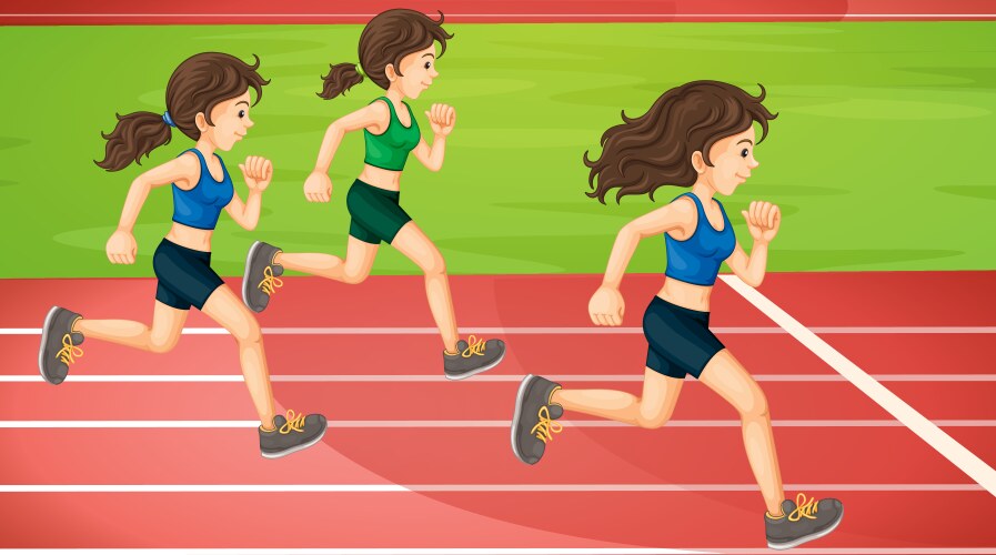 Running Track Vector Images (over 13,000)