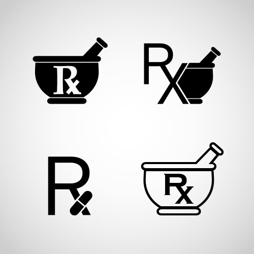 Pharmacy Rx Logo Vector Images (over 1,500)
