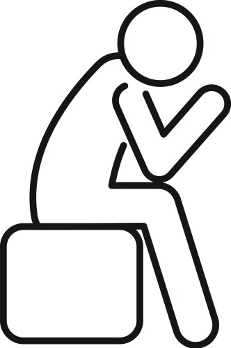 Stickman Anxiety Vector Images (68)