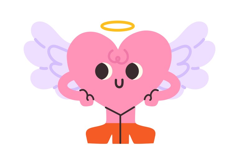 Heart Wings Emoji Vector Images (over 470)