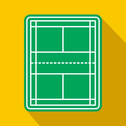 Tennis court wallpaper Royalty Free Vector Image