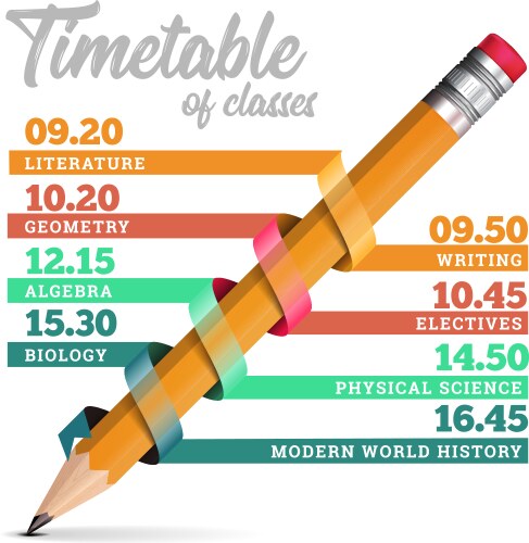 Timetable Vector Images (over 29,000)