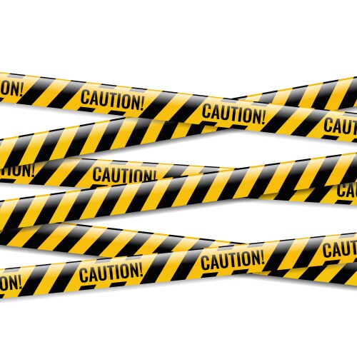 Danger sign and isolated transparent background Vector Image