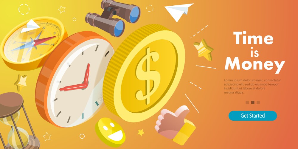 3d Isometric Flat Conceptual Royalty Free Vector Image