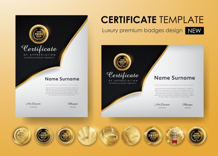 Certificate Vector Images (over 340,000)