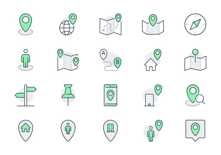 Location Icon Green Vector Images (over 36,000)