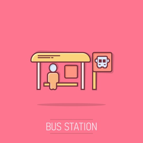 Bus Stop Cartoon Vector Images (over 2,900)