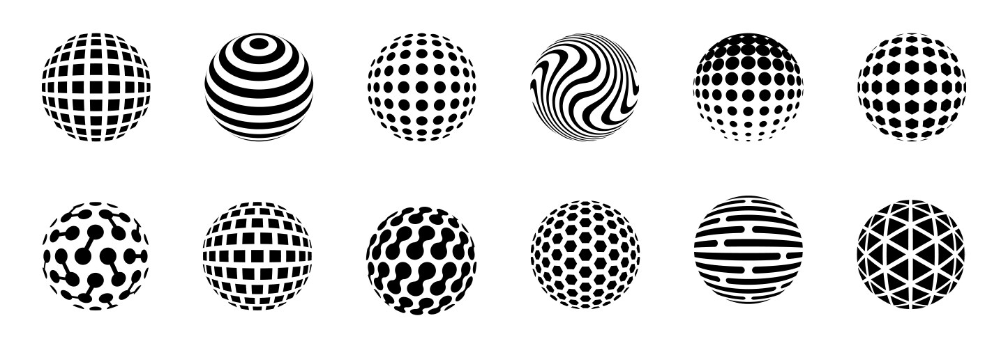 Checkered Sphere Vector Images (over 930)
