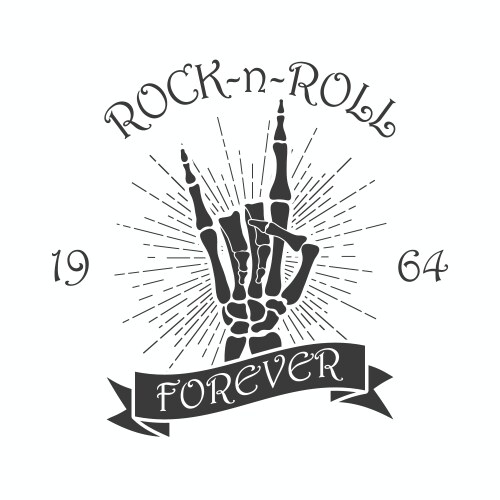 Skeleton Rock Hand Vector Images (over 2,800)