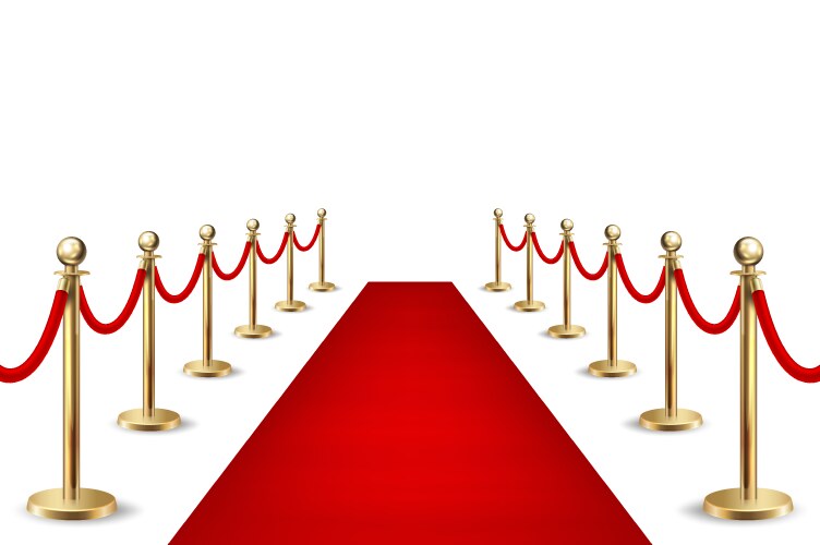 Red carpet Royalty Free Vector Image - VectorStock
